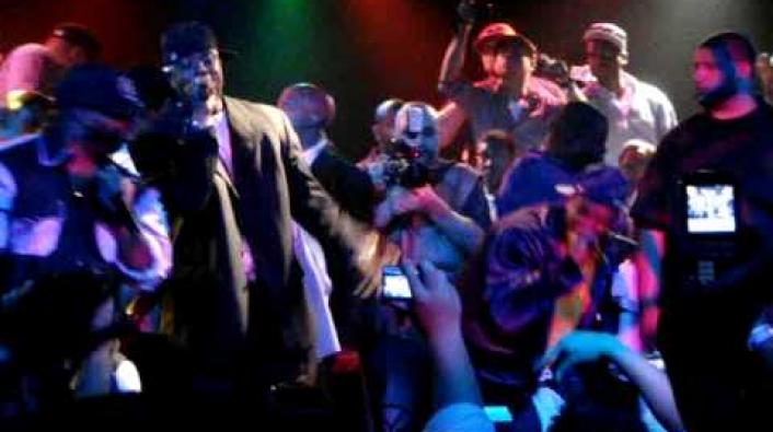 Raekwon performs Ice Cream at release party