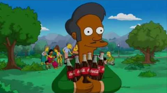 The Simpsons Super Bowl Coke Commercial | VladTV