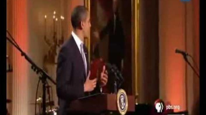 Paul McCartney Performs Beatles Song "Michelle" For First Lady At The ...