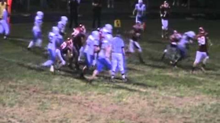 The Most Amazing Hurdle You Will Ever Seen In A Football Game | VladTV