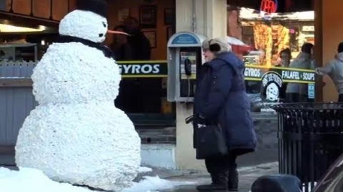 Frosty the Snowman Returns and This Time He is Farting | VladTV
