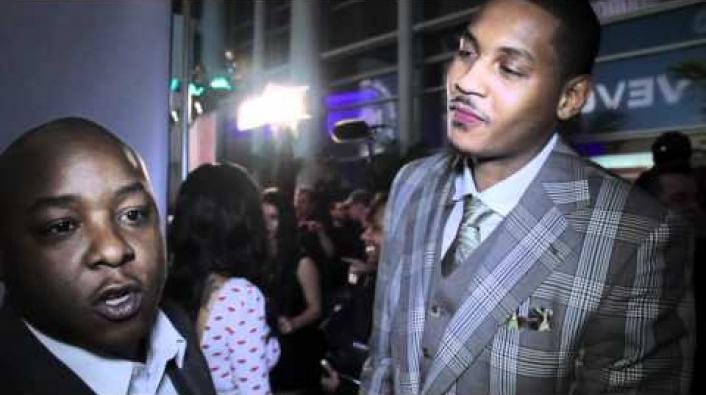 Which Rapper Had 'Melo Cracking Up During All-Star Weekend? | VladTV