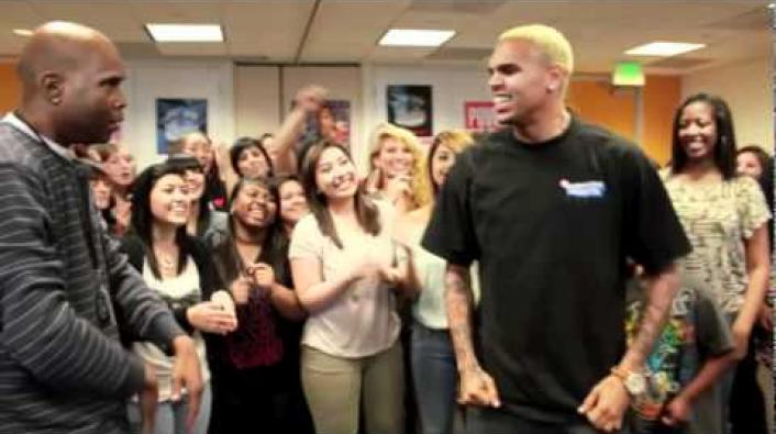 Chris Brown Does The "Carlton" In "Yeah x3" Remake | VladTV