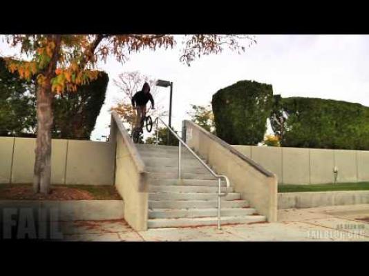 OUCH! Bike Grind Fail | VladTV