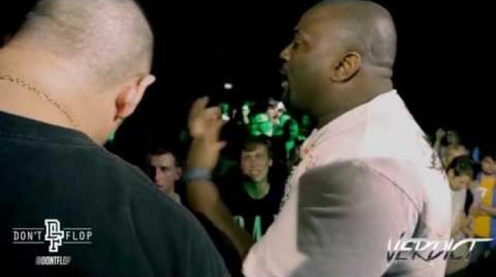 Don't Flop Battle: Thesaurus vs 100 Bulletz