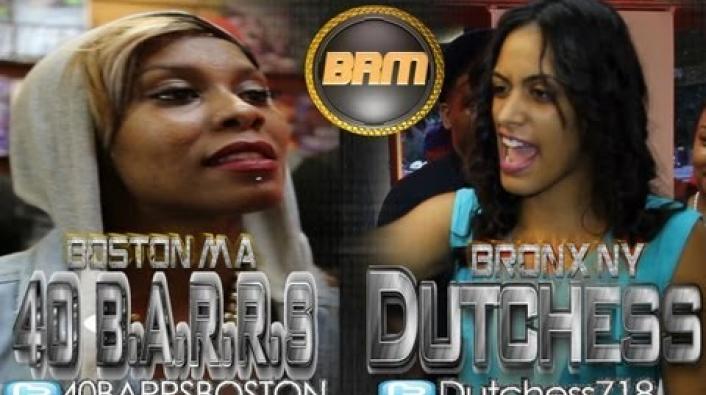 Battle Rap Media Presents: 40 B.A.R.R.S. vs Dutchess | VladTV