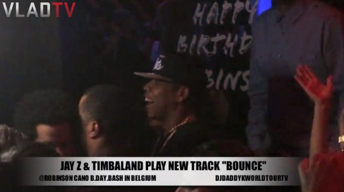 Jay Z & Timbaland Preview New Collab Track 'Bounce' | VladTV