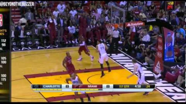 LeBron James Blows Wide-Open Dunk | VladTV