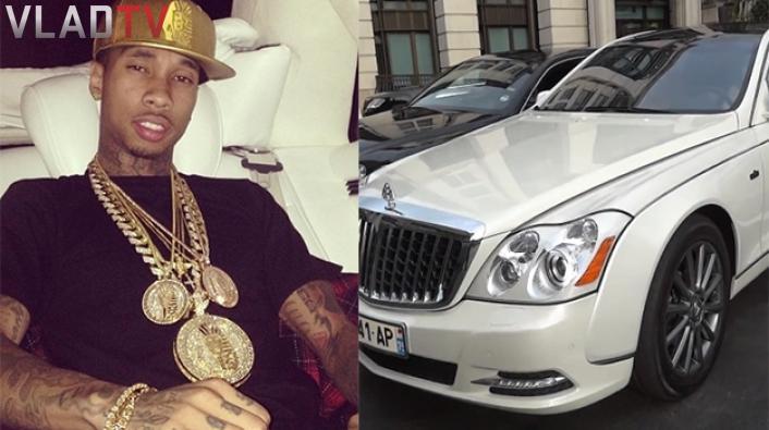 Tyga Drops $2.2 Million on Tricked Out Convertible Maybach Whip | VladTV