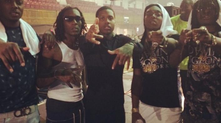 Lil Durk And His Otf Crew Take Over Burberry Store For Dice Game