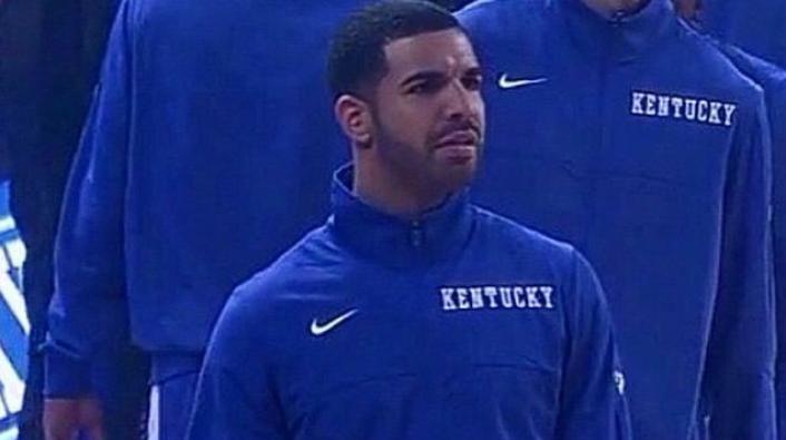 Drake Shoots Air Balls During Event With Kentucky Wildcats