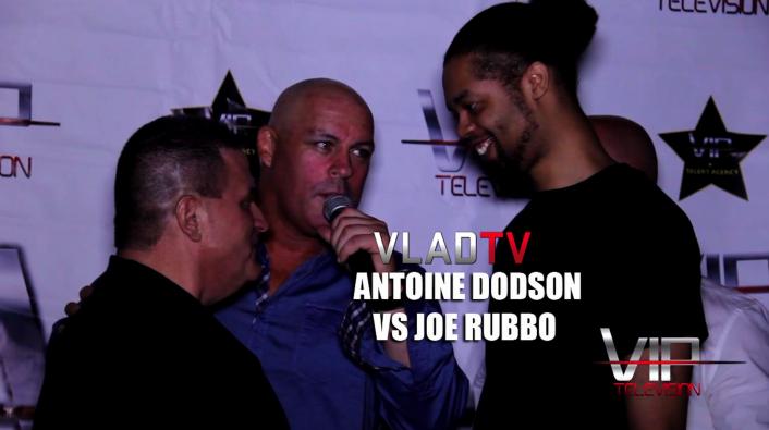 EXCLUSIVE: Joe Rubbo Attacks Antoine Dodson During Boxing Press Conference