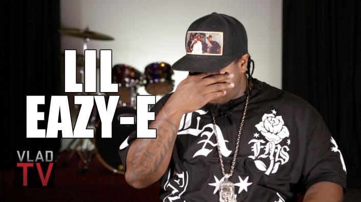 EXCLUSIVE: Lil Eazy-E Tears Up as He Recalls Final Moments with Father ...