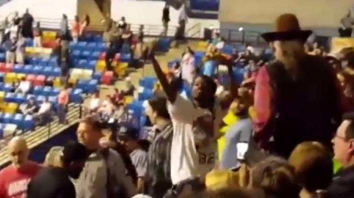 Black Man Tackled by Security after GETTING Punched by Trump Supporter ...
