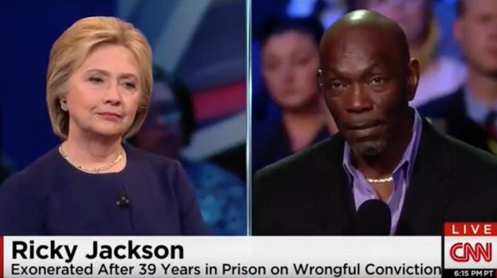 Hillary Clinton Confronted By Former Death Row Inmate About Death ...