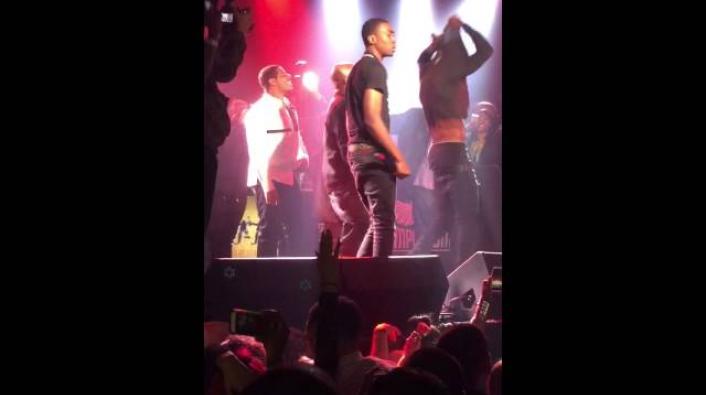 Desiigner Throws Up while Performing Panda | VladTV