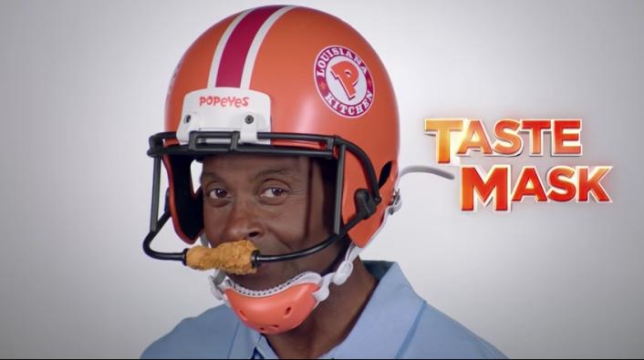 Jerry Rice Gets Backlash for Wearing Popeyes Helmet w/ Spinning Chicken ...