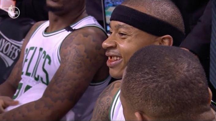 Isaiah Thomas' Tooth gets Knocked Out During Playoff Game | VladTV