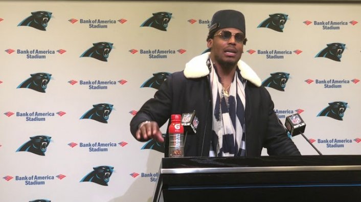 Cam Newton Speaks on Panthers Owner's Sexual Misconduct Allegations ...