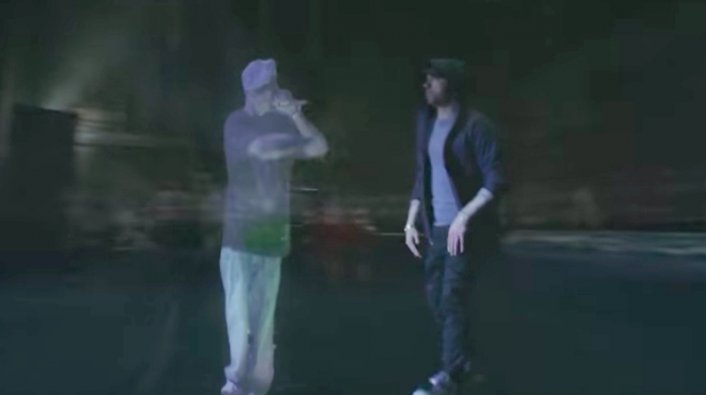 Eminem Features Hologram of Late Friend Proof in "Walk On Water" Video