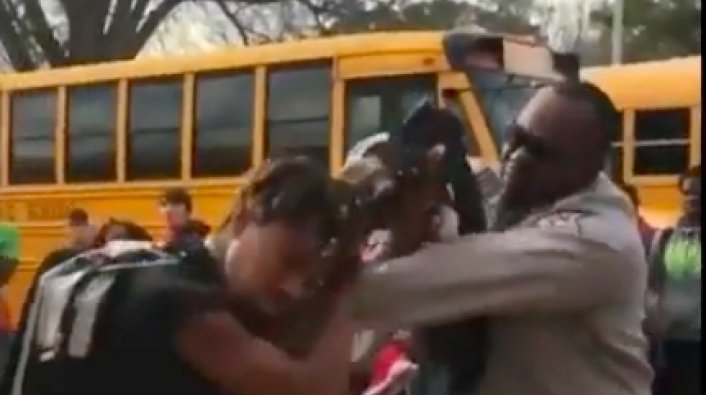 N.C. Cop Maces High School Student After Verbal Confrontation | VladTV