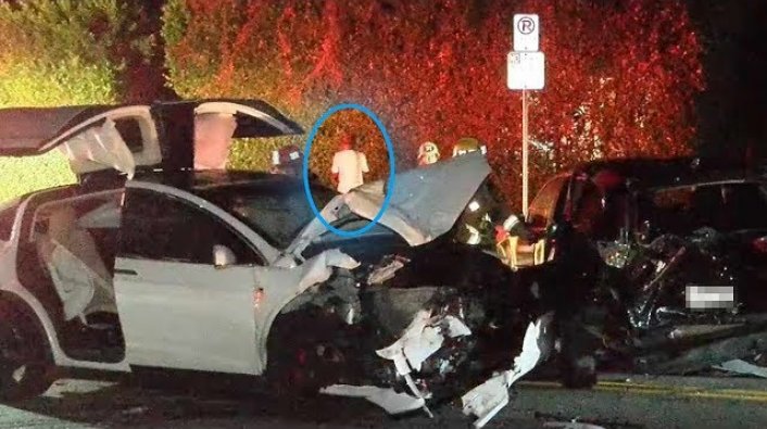 Tyler the Creator Totals Tesla After Crashing it Into a Parked Car