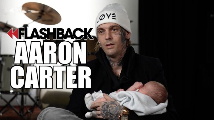 EXCLUSIVE: Aaron Carter Shows His 4-Day-Old Baby, Named After Michael ...