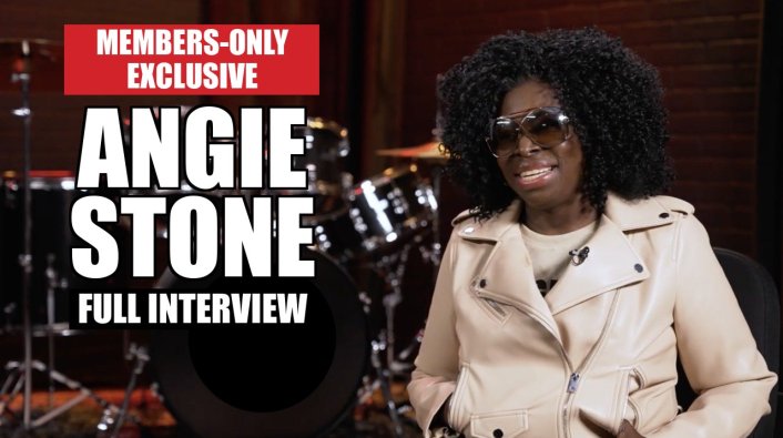 Soul Singer & Actress Angie Stone (Members Only Exclusive) | VladTV