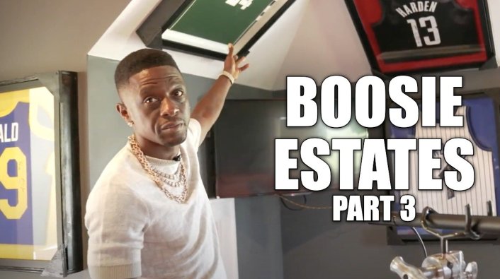 EXCLUSIVE: Boosie Estates: Boosie Shows Memorabilia Room with Dozens of ...