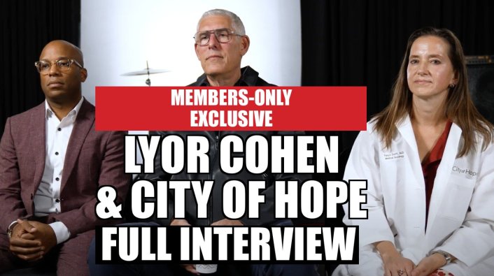 Lyor Cohen and The City of Hope (Members Only Exclusive) | VladTV