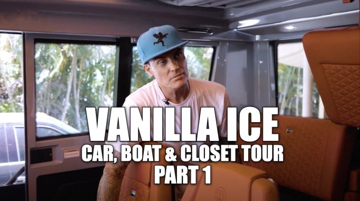 EXCLUSIVE: Vanilla Ice Shows His $750K Brabus Shadow Boat | VladTV