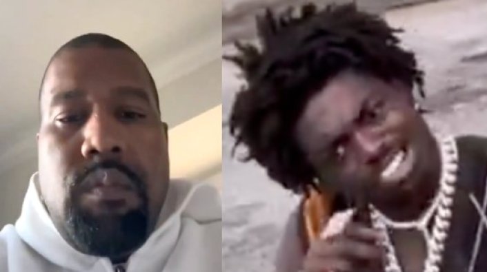 Kanye Says He's Flying Out to Help Kodak Black Over Concerning Video of ...