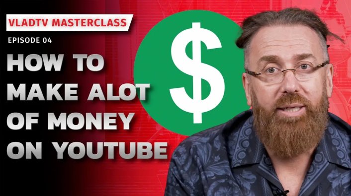 VladTV YouTube Master Class Episode #4: How 1 YouTube Video Made Over ...