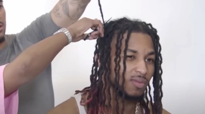 DDG Lets Friends Cut Off His Locs After Getting 40,000 Subscribers on ...