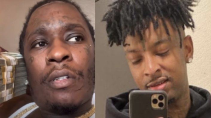 Young Thug and 21 Savage Discuss Gunna and Unfoonk in Alleged Leaked ...