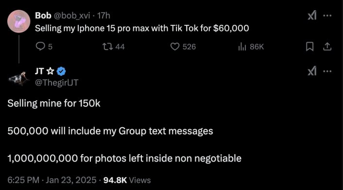 Rapper JT Says She'll Sell Her iPhone with "Photos Left Inside" for $1 ...