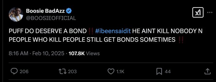 Boosie: Diddy Should Get a Bond if Some Killers Can Get a Bond | VladTV