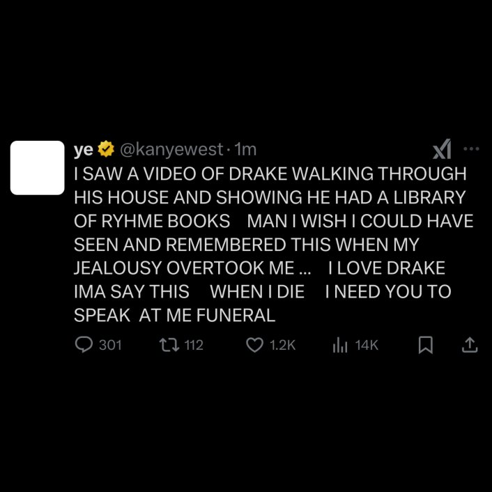 Ye Praises Drake, Says He Wants Him to Speak at His Funeral | VladTV