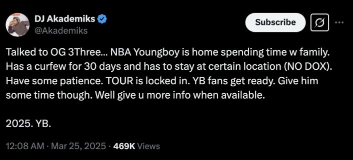 NBA YoungBoy Reportedly Released from Prison | VladTV